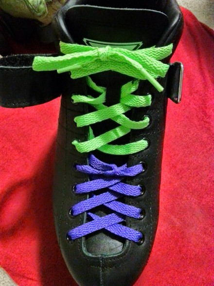 Lacing Techniques | Nottingham Roller Derby